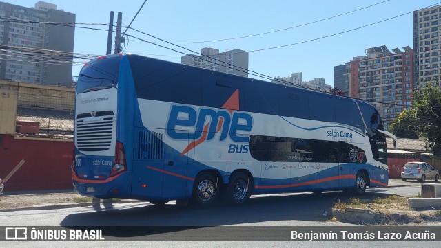 Pullman Eme Bus 101 em Estación Central por Benjamín Tomás Lazo Acuña - ID:11828925 - Ônibus Brasil
