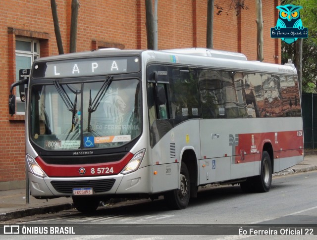 Auto Viação Transcap 8 5724 em São Paulo por Éo Ferreira Oficial 22 ...