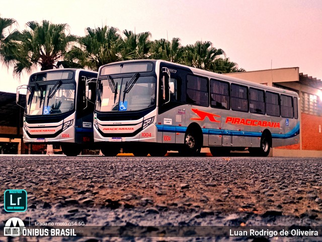 Viação Piracicabana 1004 em Araraquara por Luan Rodrigo de Oliveira ...