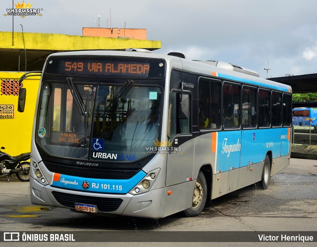 Auto Ônibus Fagundes RJ 101.115 em Niterói por Victor Henrique - ID ...