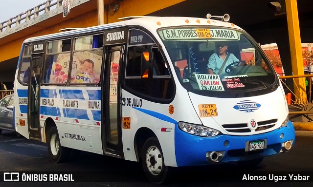 Translima 413 em Lima por Alonso Ugaz Yabar - ID:11902573 - Ônibus Brasil