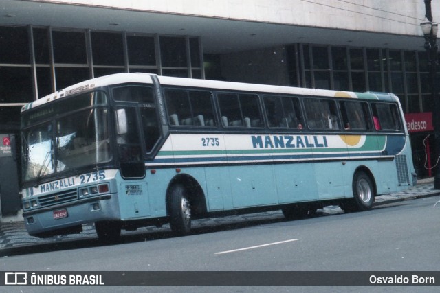 Manzalli 2735 em São Paulo por Osvaldo Born - ID:11841892 - Ônibus Brasil