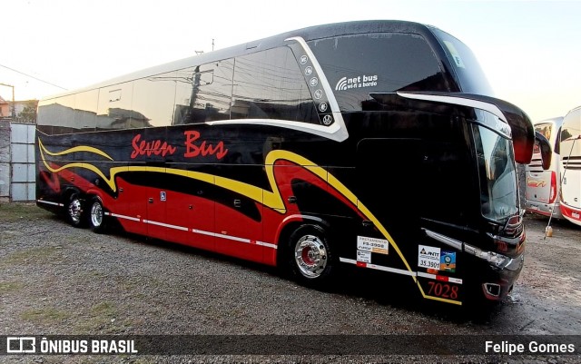 Seven Bus 7028 em São Paulo por Felipe Gomes - ID:11939740 - Ônibus Brasil