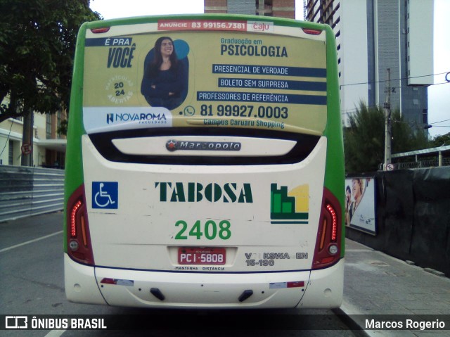 Auto Viação Tabosa 2408 em Caruaru por Marcos Rogerio - ID:11941630 ...