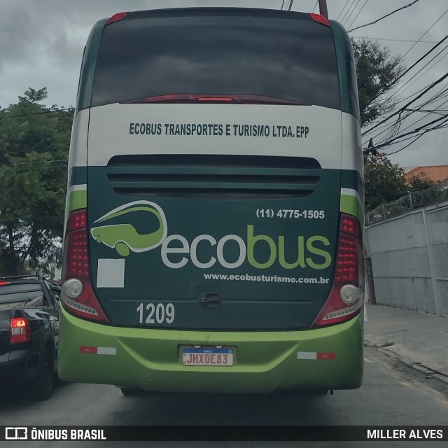 Ecobus Transportes e Turismo 1209 em São Paulo por MILLER ALVES - ID ...