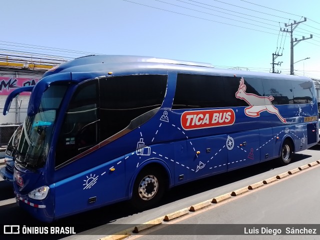 Tica Bus Transportes Internacionales Centroamericanos SJB 18842 em La ...