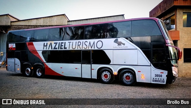 Haziel Turismo 3050 em Jaú por Brollo Bus - ID:12049148 - Ônibus Brasil