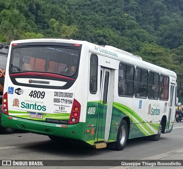 Viação Piracicabana Santos 4809 em Santos por Giuseppe Thiago ...