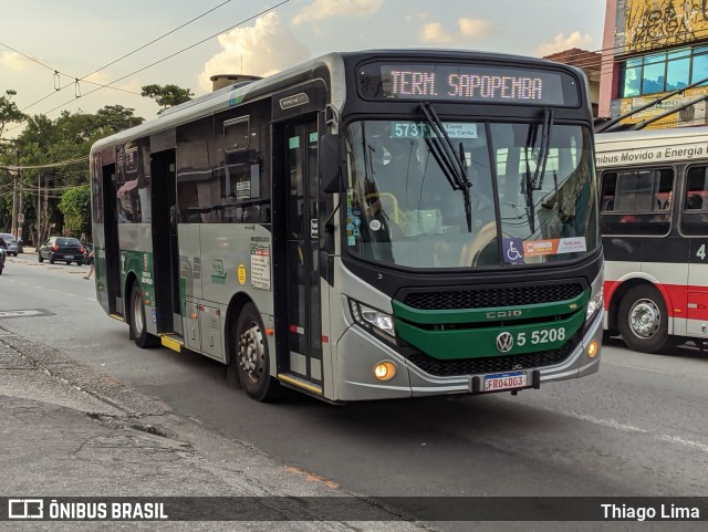 Move 5 5208 em São Paulo por Thiago Lima - ID:12084009 - Ônibus Brasil