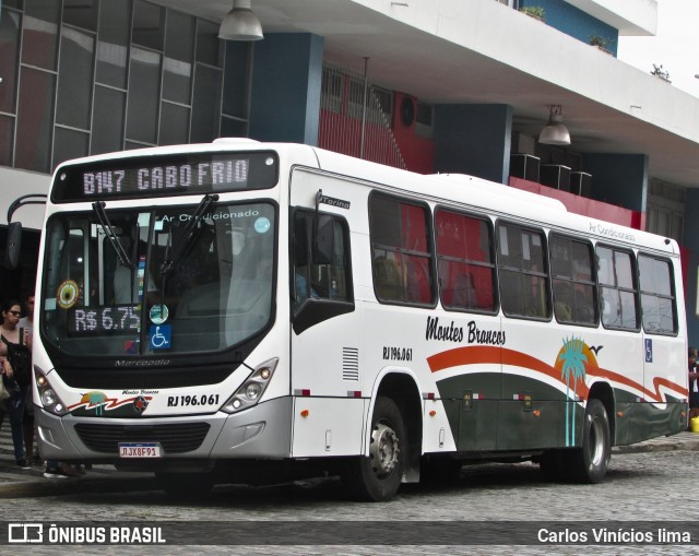 Viação Montes Brancos RJ 196.061 em Araruama por Carlos Vinícios lima ...