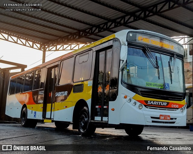 Saritur - Santa Rita Transporte Urbano e Rodoviário 0106 em Belo ...