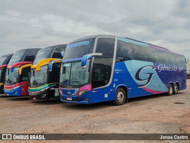 LP Gênesis Bus 2321 em Cuiabá por Jonas Castro - ID:12317544 - Ônibus ...