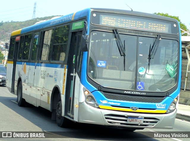 Viação Redentor C47647 em Rio de Janeiro por Marcos Vinícios - ID ...