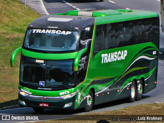 Transcap 8673 em Aparecida por Luiz Krolman - ID:12445319 - Ônibus Brasil