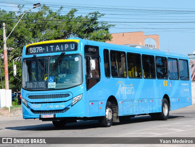 Viação Nossa Senhora do Amparo RJ 186.100 em Niterói por Yaan Medeiros ...