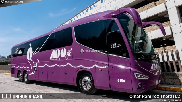 ADO - Autobuses de Oriente 8154 em Álvaro Obregón por Omar Ramírez Thor2102 - ID:12383865 ...